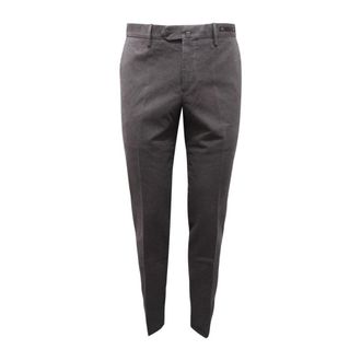 PT01 Slim Fit Stretch Hose - - Trousers - Herren - Grau - S