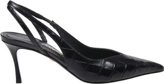 Ferragamo Escarpins Dafne 70 - Femme - Chaussures - Noir - Taille: 37 1/2 EU