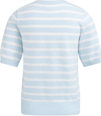 YaYa Kurzarmpullover Pullover mit Streifenmuster