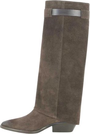 Julie Dee Femme, Chaussures, Brun, Taille: 38 EU Bottes Hautes Aw430