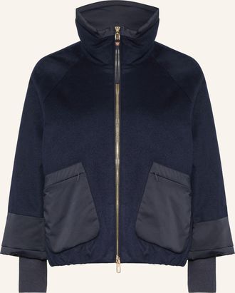 Duno Duno Lightweight-Daunenjacke Muriel Im Materialmix blau