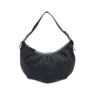 Dior Pre-owned Toile sacs-dior - Femme - Pre-owned - Noir - Taille: ONE Size