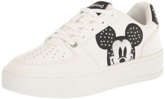 Desigual Damen Shoes_Fancy_Mickey Studs 1000 White, 37 EU