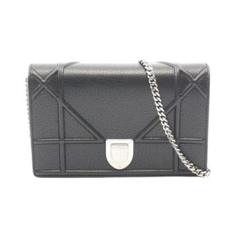 Dior Pre-owned Diorama Leder Schultertasche - - Pre-owned - Damen - Schwarzk - ONE SIZE