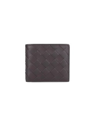 Bottega Veneta Cable Pattern Bifold Wallet