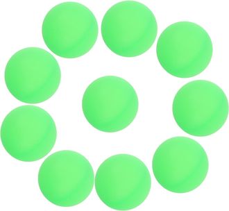 IFUNDOM 50 St&uuml;ck Mattierte 40mm Tischtennisb&auml;lle Kunststoff Gr&uuml;n - 50 St&uuml;ck Aktivit&auml;tsb&auml;lle f&uuml;r Bastelarbeiten Spiele und Sportpartys