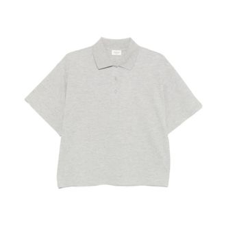 Saint Laurent Damen, Oberteile, Grau, SGr&ouml;&szlig;e