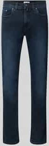 Pierre Cardin Straight Fit Jeans aus elastischem Baumwoll-Mix Modell Lyon