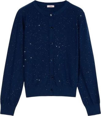 Oltre Damen, Strickwaren, Blau, XLGr&ouml;&szlig;e