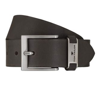 Tom Tailor Gürtel Ledergürtel Herrengürtel Jeansgürtel Braun 7605, Länge:95, Farbe:Braun