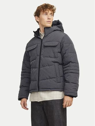 Jack & Jones Jack & Jones Winterjacke Build 12256858 Grau Regular Fit