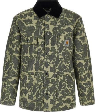 Carhartt Work in Progress Homme, Vestes, Vert, Taille: 2XL Trench Manteaux