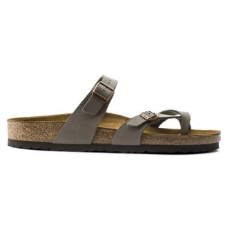 Birkenstock Femme, Chaussures, Gris, Taille: 36 EU Infradito Mayari Birkibuc