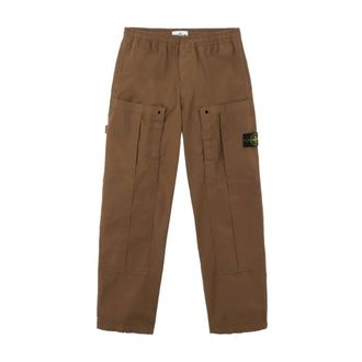 Stone Island Homme, Pantalons, Beige, Taille: W32 Pantalon Cargo Ample