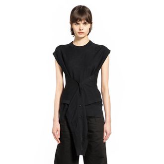 Christophe Lemaire Sleeveless Buttoned Top
