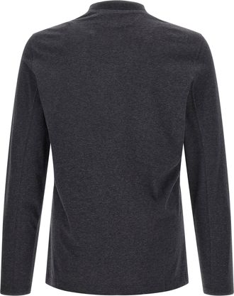 Brunello Cucinelli Cotton Jersey T-shirt - Charcoal