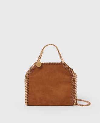 Stella McCartney Falabella Suede Tiny Tote Bag