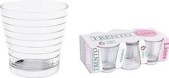 Trento Set 6 Gläser 290 cc Lines