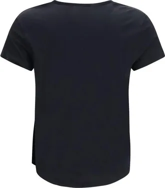 Fendi Womens Black Cotton T-Shirt