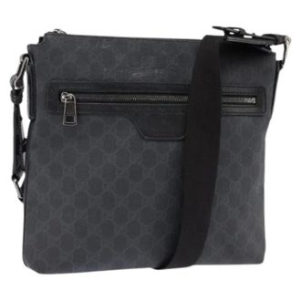 Gucci Sac bandouli&egrave;re en plastique Pre-owned - Femme - Pre-owned - Noir - Taille: ONE Size
