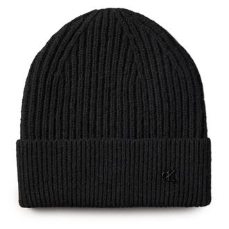 Calvin Klein M&uuml;tze Calvin Klein Ck Metal Wool Beanie LV04D8032G Schwarz