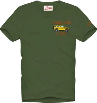 MC2 Saint Barth Homme, Tops, Vert, Taille: L T-Chemises