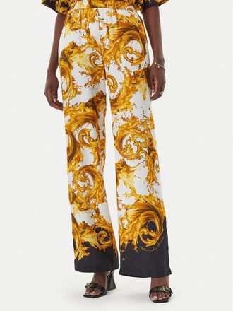 Versace Jeans Couture Stoffhose 80HAA1P2 NS833 Dunkelgelb Regular Fit