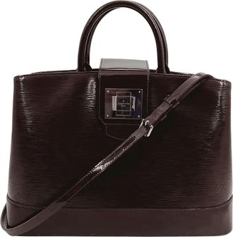Louis Vuitton Crossbody Bags - Louis Vuitton Mirabeau GM Electric Epi handbag / g - Gr. unisize - in Schwarz - f&uuml;r Damen