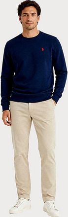 U.S.Polo Association Sweatshirt Sweatshirt Pullover ohne Kapuze (1-tlg)
