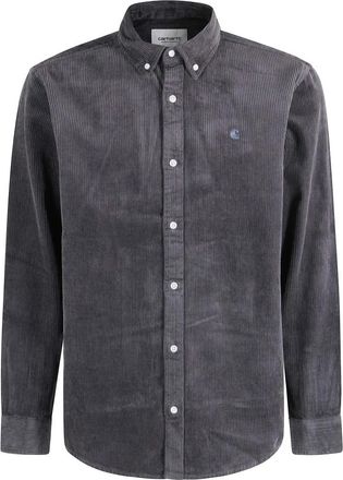 Carhartt Work in Progress Homme, Chemises, Vert, Taille: S Madison Cord Shirt