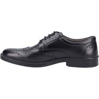 Hush Puppies Nolan Herren formelle Schn&uuml;rschuhe, Schwarz, 43 EU