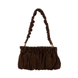 Marni Ruched Schultertasche - - Bags - Damen - Braun - ONE SIZE