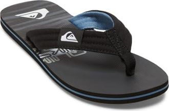 Quiksilver Molokai Layback II Sandales pour homme, Noir 3, 46 EU