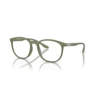 Emporio Armani unisex, Accessoires, Vert, Taille: 53 MM Montures de lunettes