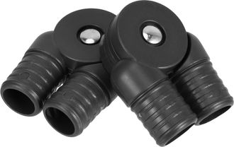 OSALADI 2 St&uuml;ck Klappstuhl Gelenke aus Kunststoff Ersatzteile f&uuml;r Relaxsessel und Liegestuhl Stabile Rohradapter f&uuml;r Faltbare St&uuml;hle Kompatibel mit Lounge M&ouml;b