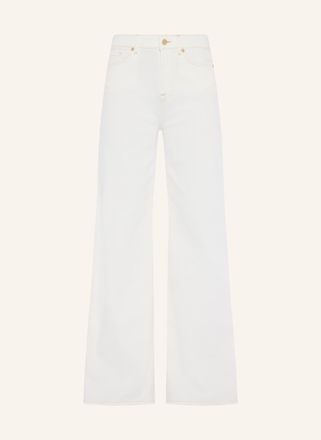 7 For All Mankind Jeans Wide Wide Fit weiss