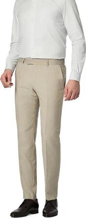 Strellson Herren Hose beige meliert Slim Fit