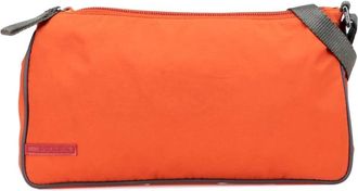 Prada Sac bandouli&egrave;re en textile Pre-owned - Femme - Pre-owned - Orange - Taille: ONE Size