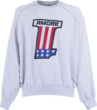 Deus Homme, Sweatshirts et sweats &agrave; capuche, Gris, Taille: S Felpa Girocollo One More Marle
