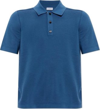 Burberry Homme, Pulls, Bleu, Taille: 2XL Polo en laine Marcus