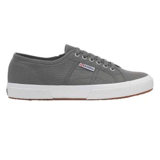 Superga 2750 Cotu Classic Freizeitschuhe f&uuml;r Damen, Canvas (Graugr&uuml;n)