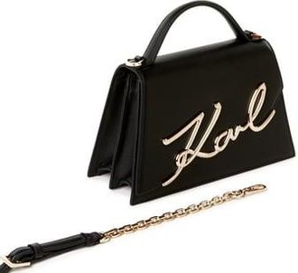 Karl Lagerfeld Sac &agrave; main en cuir