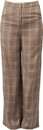 Pinko Pinko - Pantalon Barile - Femme - Pantalons - Brun - Taille: 36 FR