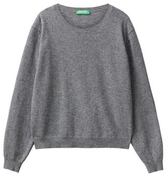 Benetton Maglia G/C M/L 1002d10bg Sweater, Gris, XS Femme