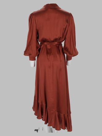 Zimmermann Ginger Wrap Dress - Pink