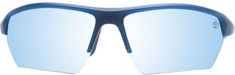 Timberland TI-1053862 Polarized & Mirrored Plastic Sunglasses - Blue