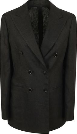 Lardini Femme, Vestes, Noir, Taille: 40 FR Blazer Crois&eacute;