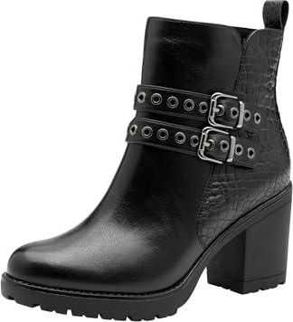 Marco Tozzi Femme Mode-Stiefel 2-25409-45 Botte Tendance, Noir, 40 EU