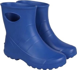 Lemigo Bottes de Pluie de Jardin Unisexes Tr&egrave;s L&eacute;g&egrave;res en EVA Garden 36-47 EU (Bleu, Syst&egrave;me Taille Chaussures EU, Adulte, Num&eacute;rique, Moyen, 38)