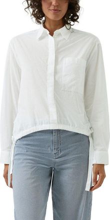 s.Oliver Langarmbluse - leichte S.Oliver Hemdbluse aus Baumwollvoile